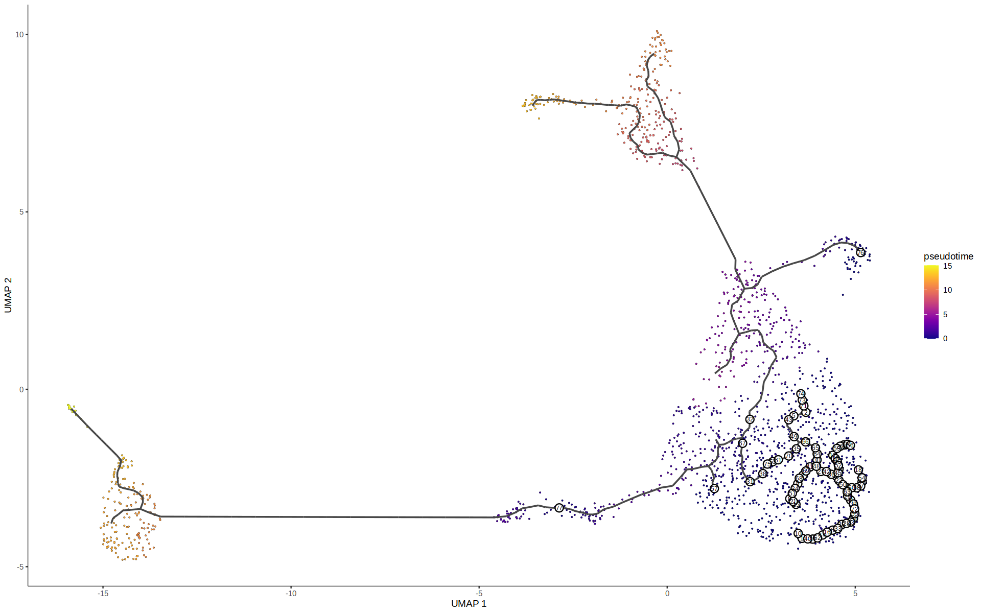 Monocle3 - An analysis toolkit for single-cell RNA-seq